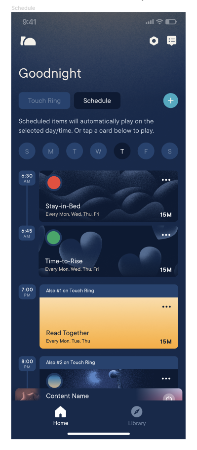 Schedule – Hatch Support